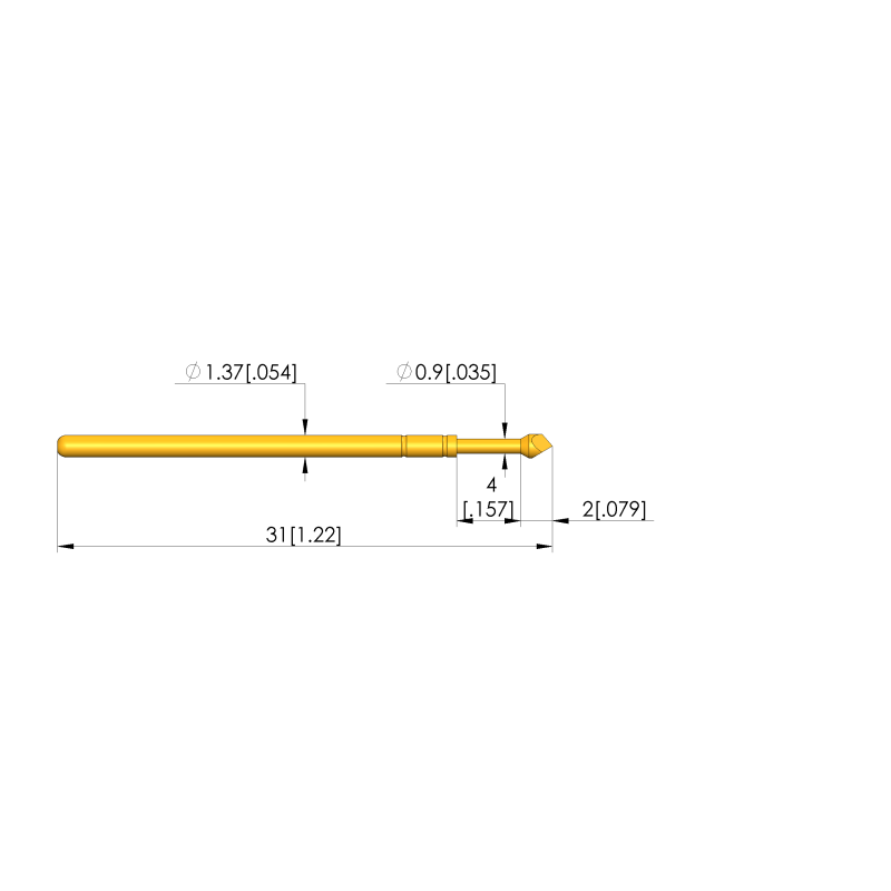 GKS-100 Series – Spring-Loaded Contact Probes for PCB Testing | INGUN