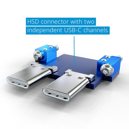 HSD interface blocks and connectors for reliable high-frequency ...